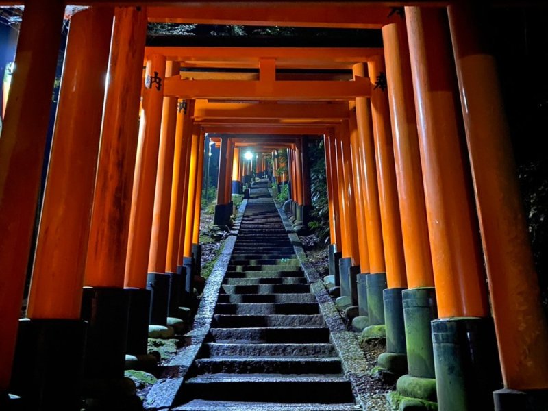 GOTKYT001 Complete Night Tour of Fushimi Inari Taisha Shrine: The World ...